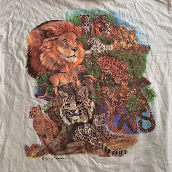 Dirty Laundry | Shirts | Vintage New 9s Mens Busch Gardens Extinction ...